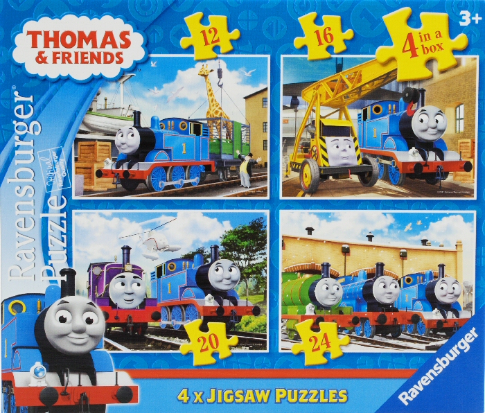 Thomas The Tank 4 In A Box Puzzles Thomas Jigsaw Puzzles