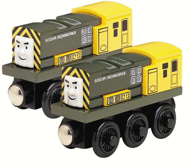 Wooden Railway - Iron Arry & Bert Engines